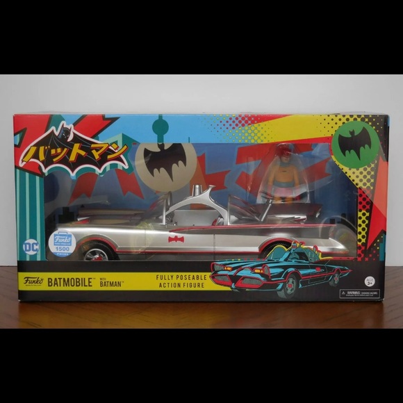 FUNKO/ DC COMICS | Other | Funko Pop Dc 966 Silver Batmobile Limited ...